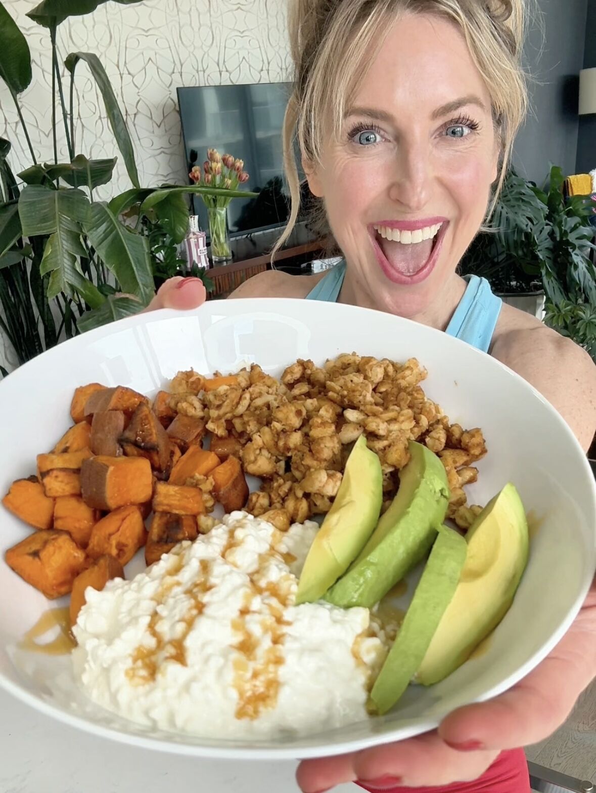 Recipe | Hot Honey Protein Bowl | DJ Blatner